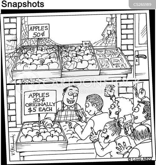 Bargain Prices Cartoons and Comics - funny pictures from CartoonStock