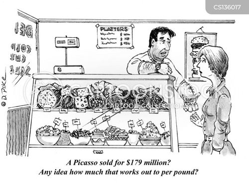Pablo Picasso Cartoons and Comics - funny pictures from CartoonStock