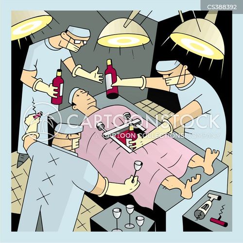 Surgical Operation Cartoons and Comics - funny pictures from CartoonStock