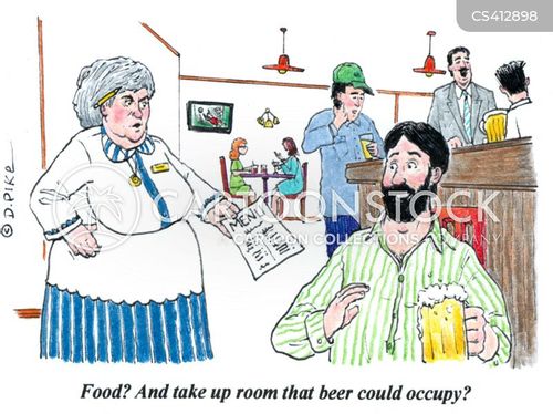 Food Menu Cartoons and Comics - funny pictures from CartoonStock