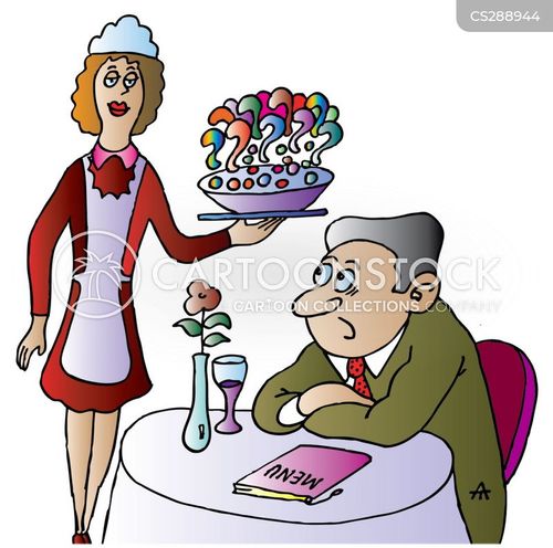 Menu Specials Cartoons and Comics - funny pictures from CartoonStock