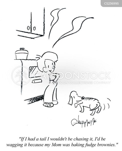 Fudge Brownie Cartoons and Comics - funny pictures from CartoonStock