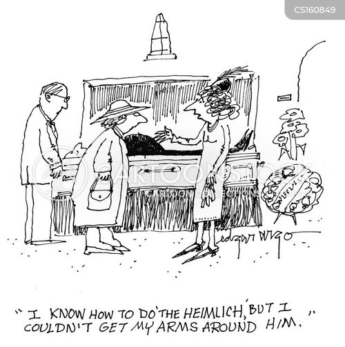 Heimlich Maneuvers Cartoons and Comics - funny pictures from CartoonStock