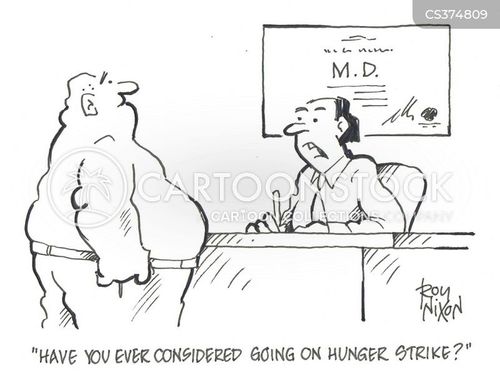 Pet Hunger Strike Cartoons and Comics - funny pictures from CartoonStock
