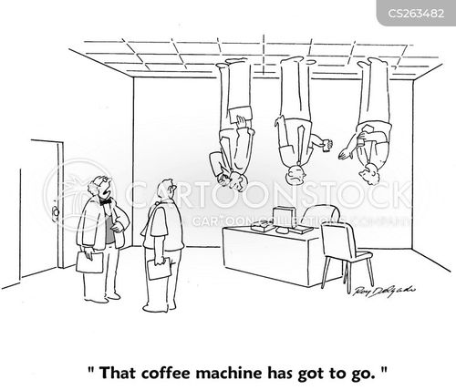 Coffee Drinking Cartoons and Comics - funny pictures from CartoonStock