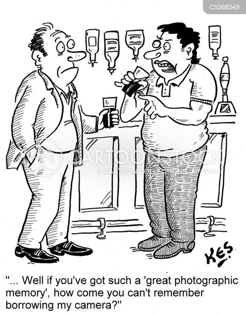 Photographic Memory Cartoons and Comics - funny pictures from CartoonStock