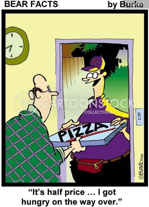 Pizza Delivery Comic