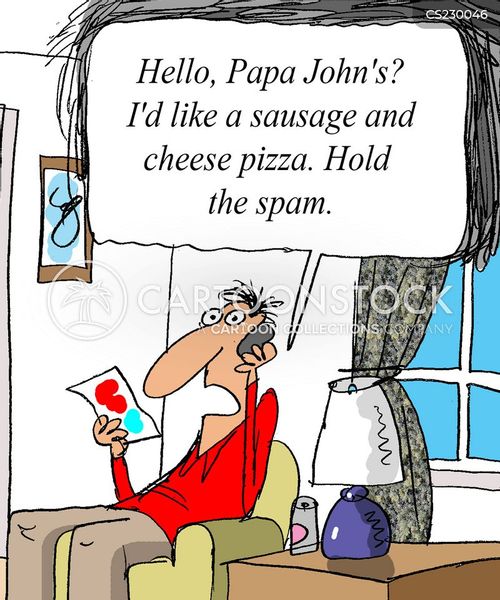 Pizza Menu Cartoons and Comics - funny pictures from CartoonStock