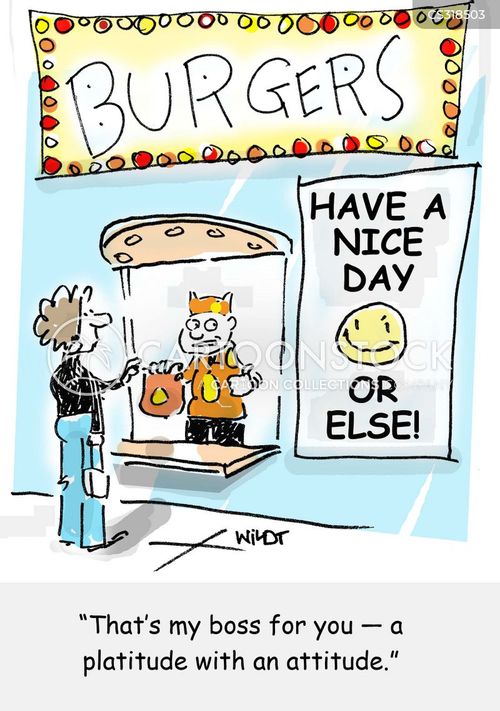 Platitudes Cartoons and Comics - funny pictures from CartoonStock