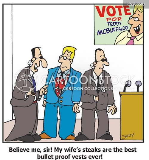 Bodyguarding Cartoons and Comics - funny pictures from CartoonStock