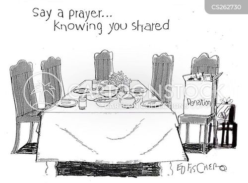 Give Thanks Cartoons and Comics - funny pictures from CartoonStock