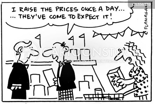 High Price Cartoons and Comics - funny pictures from CartoonStock