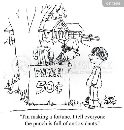 Antioxidants Cartoons and Comics - funny pictures from CartoonStock