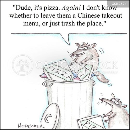 Takeout Cartoons and Comics - funny pictures from CartoonStock