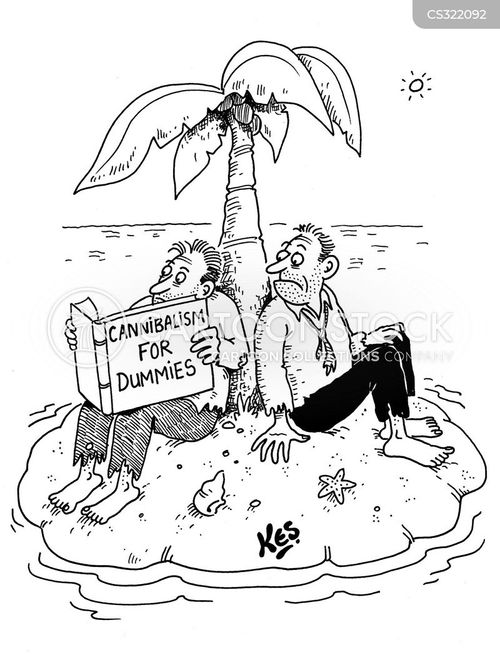 Cannibalism Cartoons and Comics - funny pictures from CartoonStock