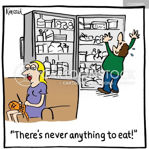 Kitchen Cupboard Cartoons and Comics - funny pictures from CartoonStock