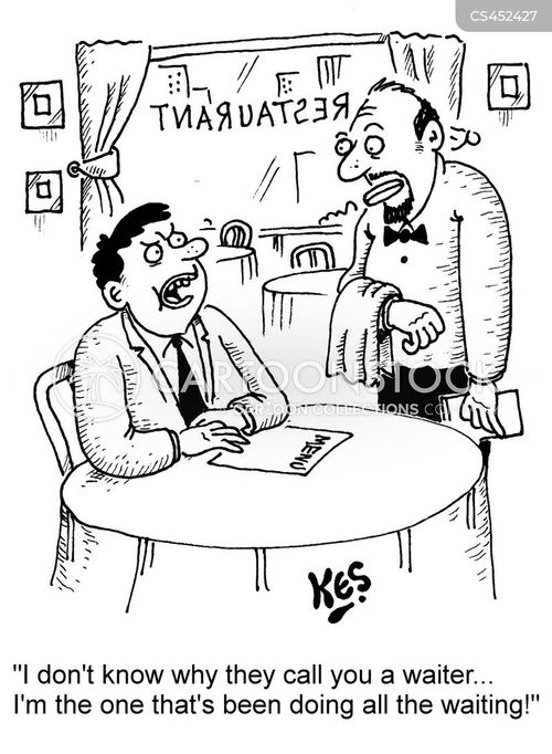 Poor Service Cartoons and Comics - funny pictures from CartoonStock