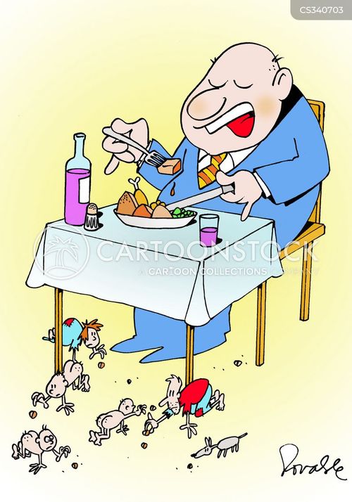 Refuse To Eat Cartoons and Comics - funny pictures from CartoonStock