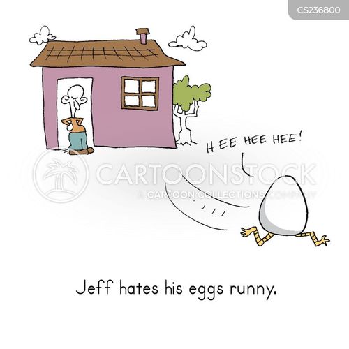 Runny Egg Cartoons and Comics - funny pictures from CartoonStock