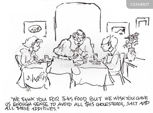 Say Grace Cartoons and Comics - funny pictures from CartoonStock