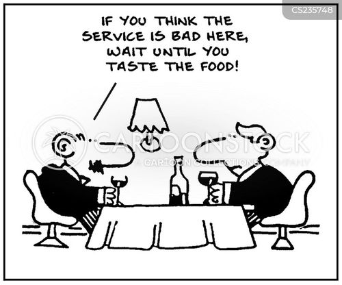 Bad Service Cartoons and Comics - funny pictures from CartoonStock