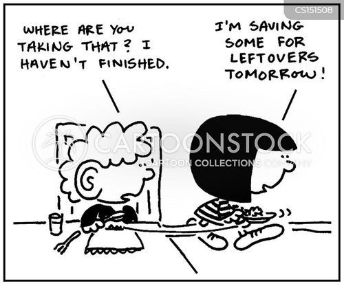 Leftover Food Cartoons and Comics - funny pictures from CartoonStock