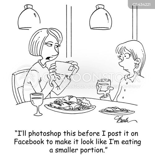 Portion Size Cartoons and Comics - funny pictures from CartoonStock