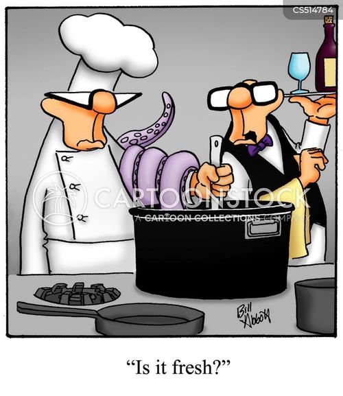 Fresh Fish Cartoons and Comics - funny pictures from CartoonStock