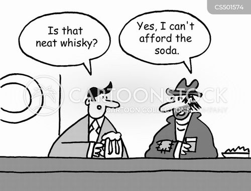 Neat Whisky Cartoons and Comics - funny pictures from CartoonStock