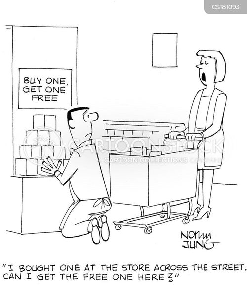 Price Wars Cartoons and Comics - funny pictures from CartoonStock