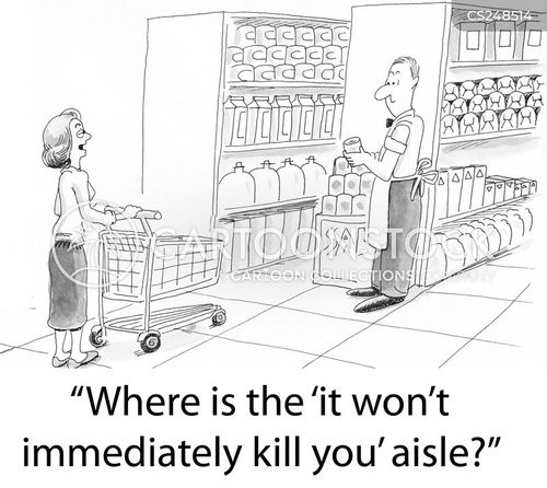 Aisle Navigation Cartoons and Comics - funny pictures from CartoonStock