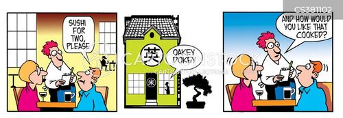 Sushi Rice Cartoons and Comics - funny pictures from CartoonStock
