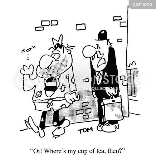 Lost Tea Spoons Cartoons and Comics - funny pictures from CartoonStock