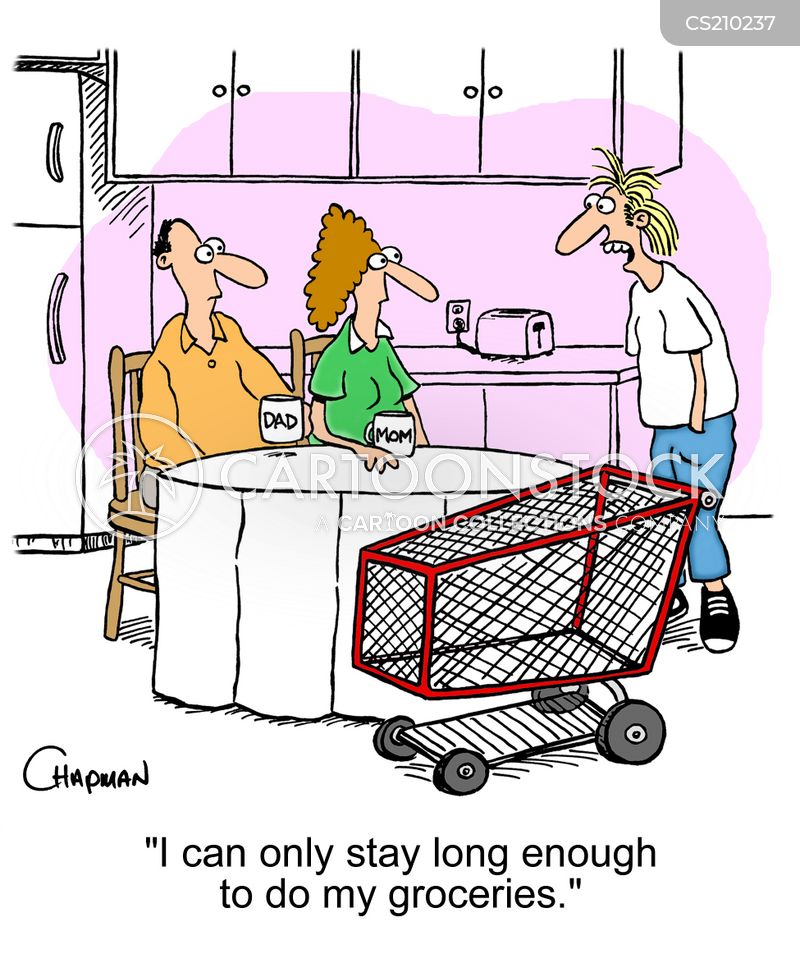 Going Shopping Cartoons and Comics - funny pictures from CartoonStock