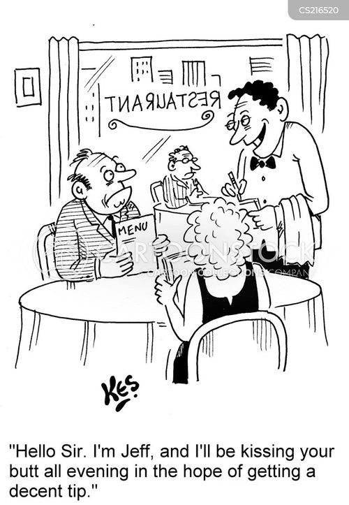 Tipping Big Cartoons and Comics - funny pictures from CartoonStock