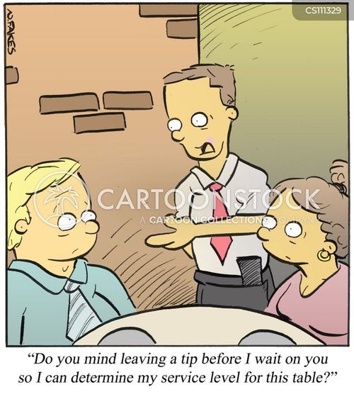 Restaurant Check Cartoons and Comics - funny pictures from CartoonStock