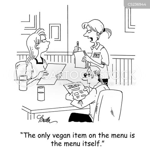 Vegan Diet Cartoons and Comics - funny pictures from CartoonStock