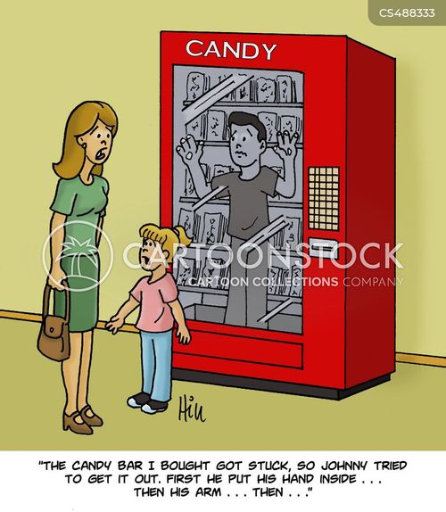 Candy Machine Cartoons and Comics - funny pictures from CartoonStock