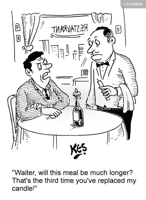 Restaurant Service Cartoons and Comics - funny pictures from CartoonStock