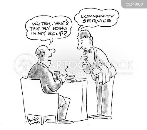 Rude Waiter Cartoons and Comics - funny pictures from CartoonStock