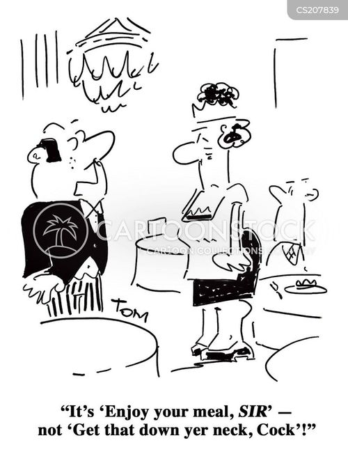 Serving Staff Cartoons and Comics - funny pictures from CartoonStock