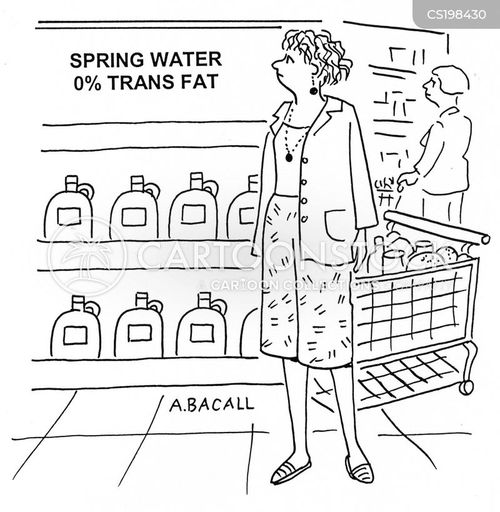 Trans Fats Cartoons and Comics - funny pictures from CartoonStock