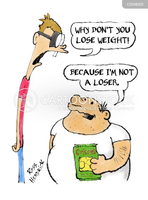 Eat Less Cartoons and Comics - funny pictures from CartoonStock