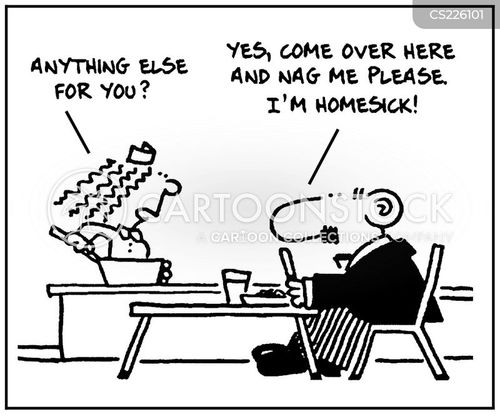 Homesickness Cartoons and Comics - funny pictures from CartoonStock