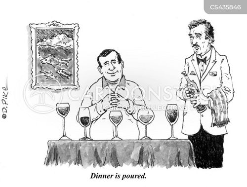 Liquid Dinner Cartoons and Comics - funny pictures from CartoonStock