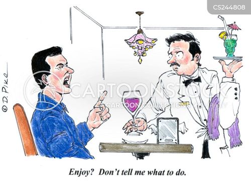 Bad Dining Experience Cartoons and Comics - funny pictures from ...