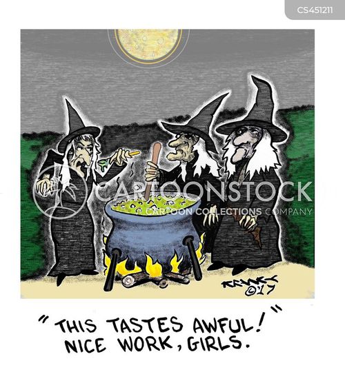 3 Witches Cartoons and Comics - funny pictures from CartoonStock