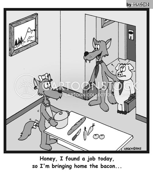 Bringing Home The Bacon Cartoons and Comics - funny pictures from ...