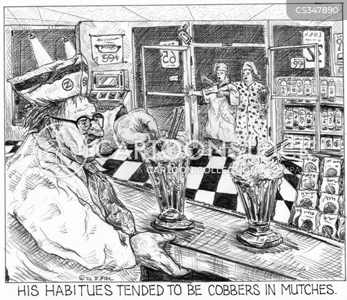 Stilted Language Cartoons and Comics - funny pictures from CartoonStock