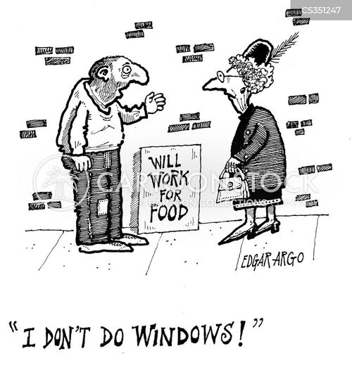 Window Cleaning Cartoons and Comics - funny pictures from CartoonStock